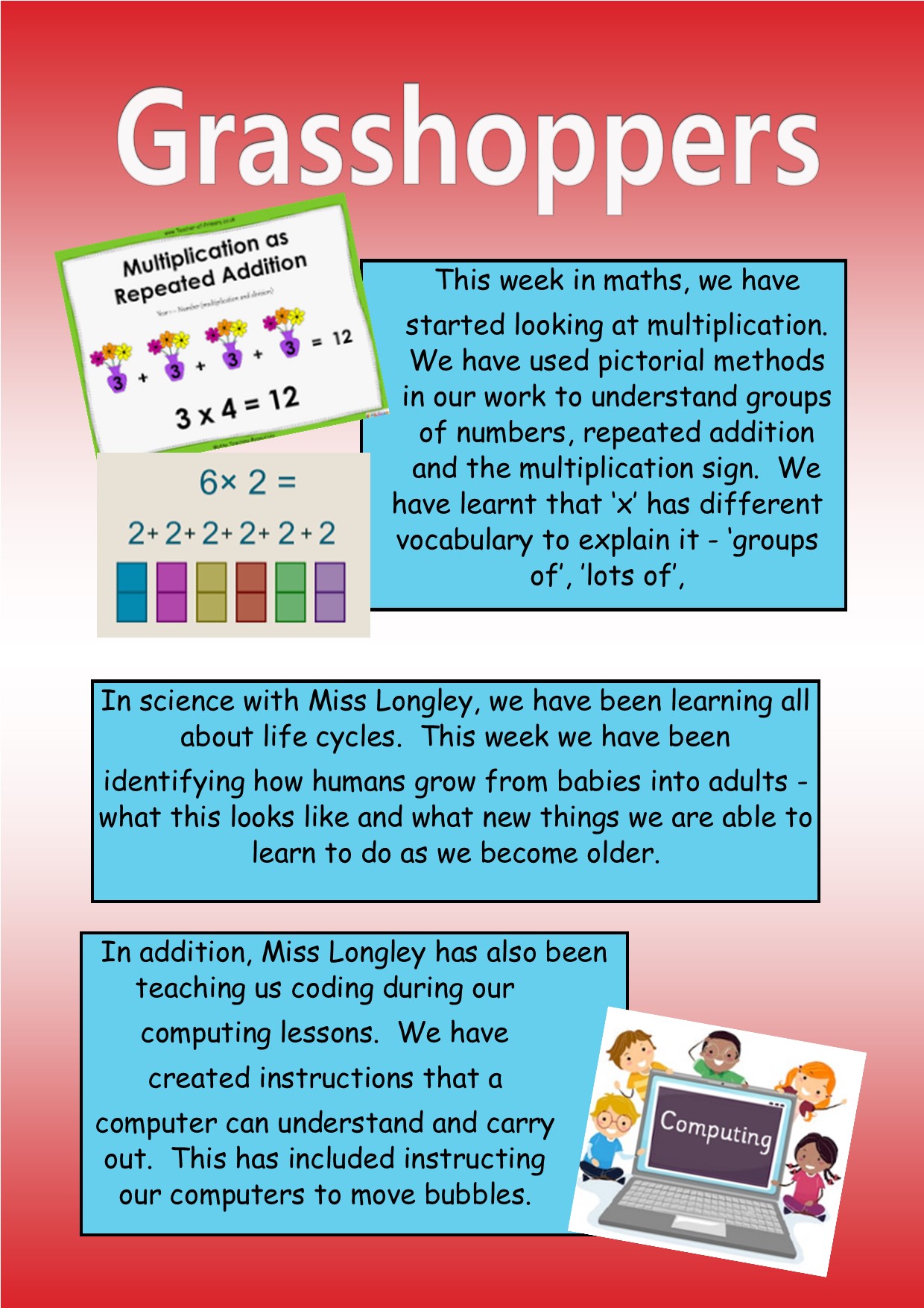 Stepgates Community School - Year 2 - Grasshoppers